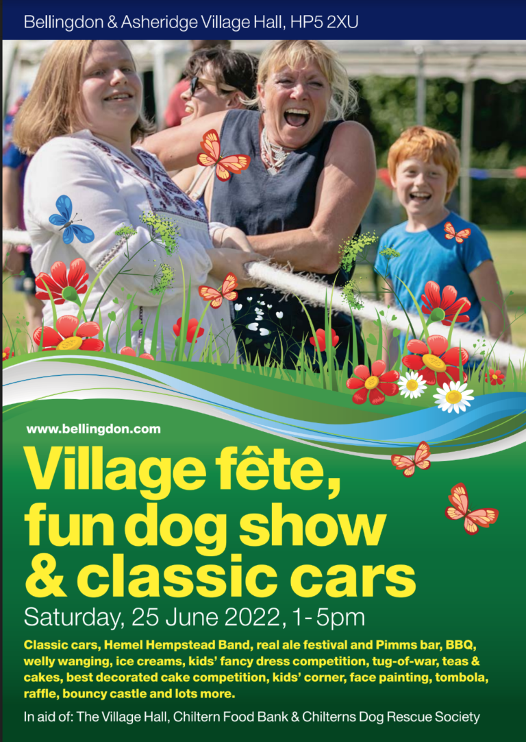 ** Village Fete 2022: Fun Dog Show ** - Bellingdon and Asheridge ...